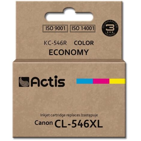 Actis cartridge KC-546R replacement Canon CL-546XL Standard 15 ml ...