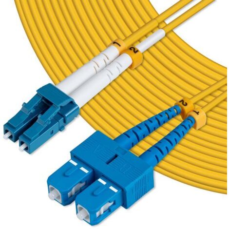 MicroConnect FIB421010-FLAT - 10 m - OS2 - LC/UPC - SC/UPC - Male ...