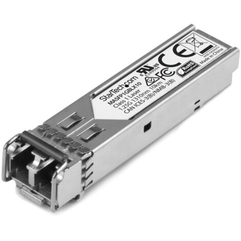 StarTech.com Module de transceiver SFP 1000Base-LX à fibre optique Gb - Compatible Cisco Meraki ...