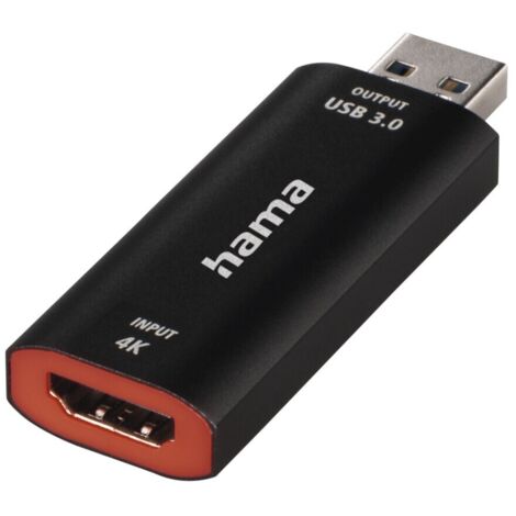 hama Hama Video Recording Stick USB plug - HDMI socket 4K (74257)