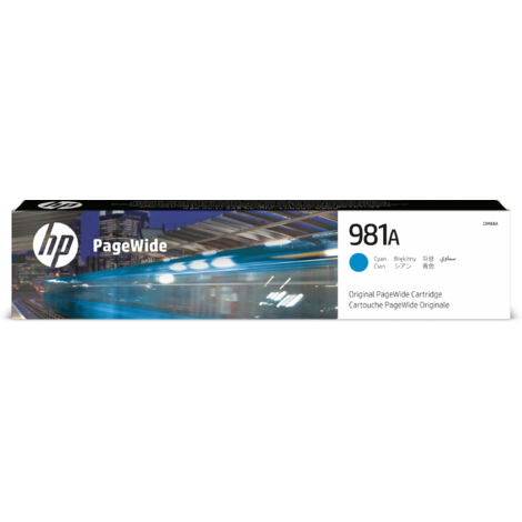 Hewlett Packard HP 981A - Original - Cyan - HP - HP PageWide Enterprise ...