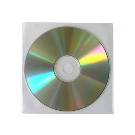 divers Pochette pour 1 pièces CD, polypropylene, transparent, CD ...
