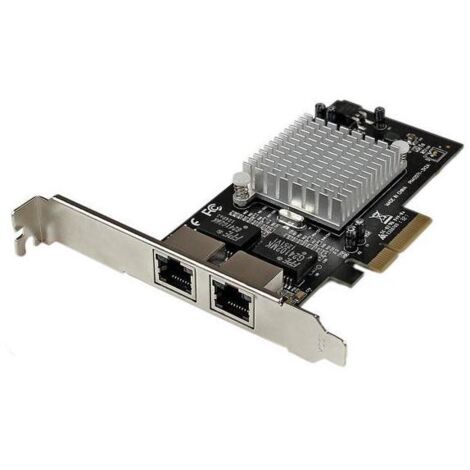 StarTech.com Carte Réseau PCI Express 2 Ports Gigabit Ethernet 10/100/1000 avec Chipset Intel ...
