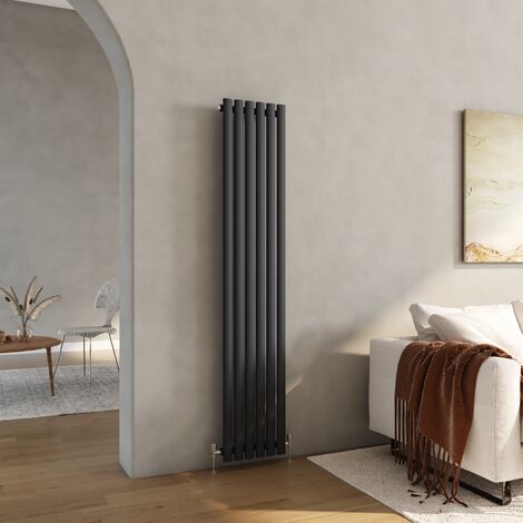 Heilmetz Vertical Radiator Single Modern Oval Column Radiator Central ...