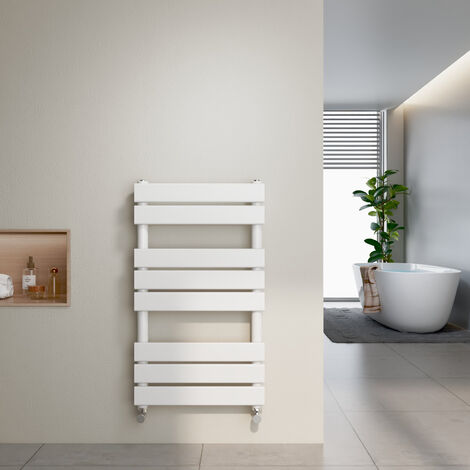 Heilmetz Flat Panel Heated Towel Rail Radiator Bathroom Central Heating ...