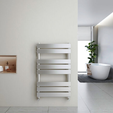 Heilmetz Flat Panel Heated Towel Rail Radiator Bathroom Central Heating ...