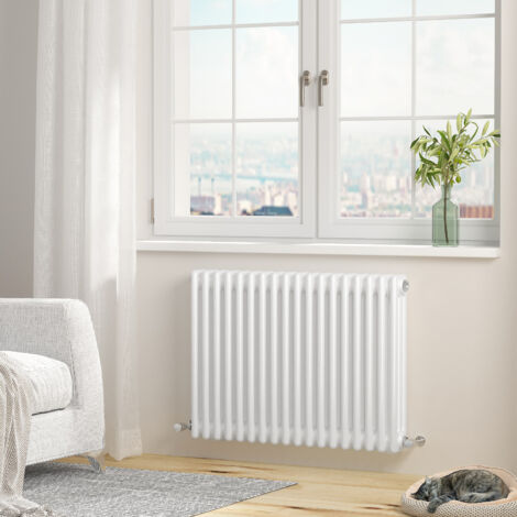 Heilmetz Traditional Radiator Central Heating Rads 3 Column Horizontal ...