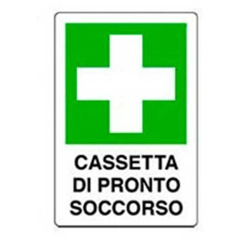 Cartello cassetta di pronto soccorso cm 20X30
