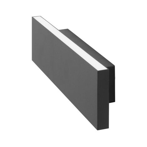Forlight Lampada Da Parete Ip20 Thin Led 6.4W 3000K Nero 215Lm