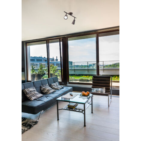 Forlight Proiettori Ip20 Safran Double Gu10 8W Marrone 1099Lm