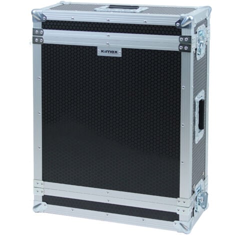 Flight case rack 19'', Capacité 4U, Double porte