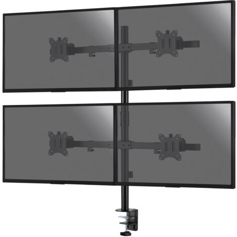 Support bureau 4 écrans PC 17"- 32"