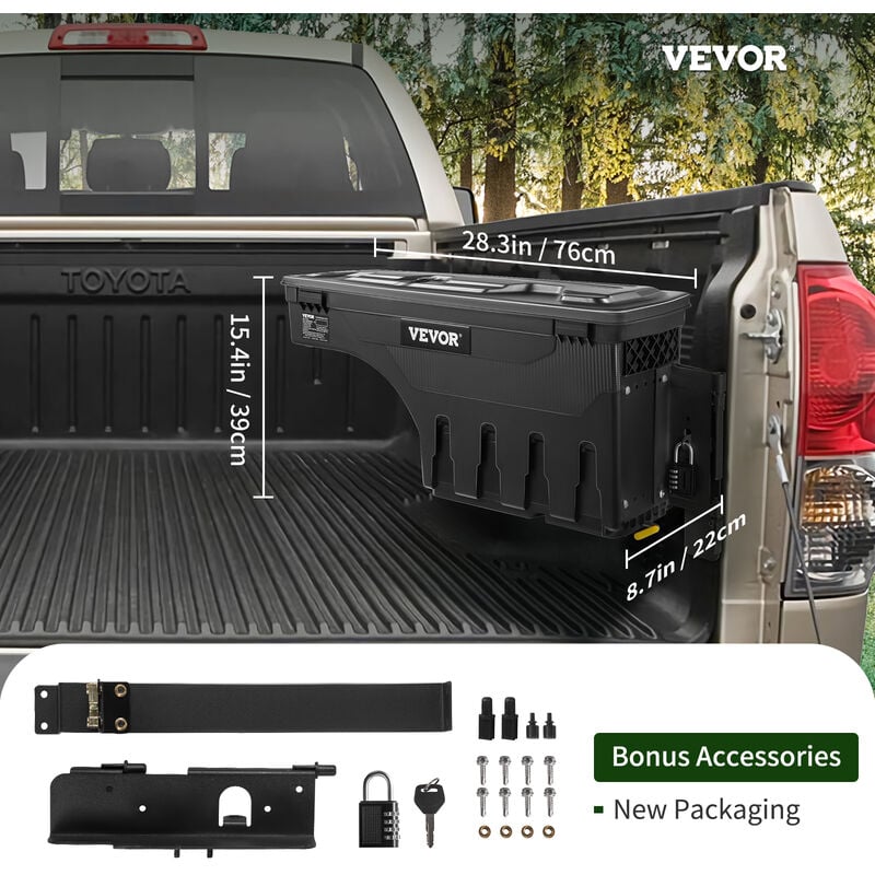 Truck bed tool store