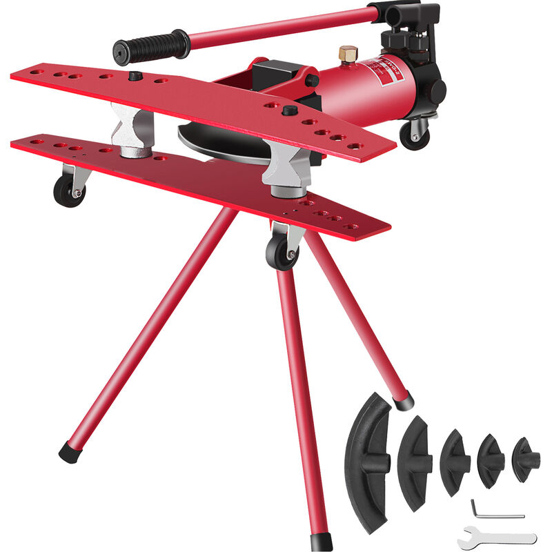 VEVOR Manual Pipe Bender Plumbers Tool 16T Pipe Bending Machine 1 2 2 Inch Pipe Bending Pipe Bending Machine 22mm 60mm Bender Tube Bender Machine Tube Bender for Heating and Piping Construction