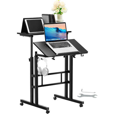 Siducal mobile stand up desk store