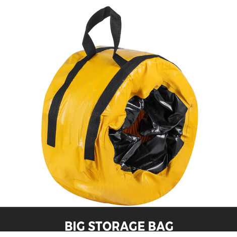 VEVOR 25FT(8m) PVC Flexible Duct Hosing 12inch with An Extra Storage ...