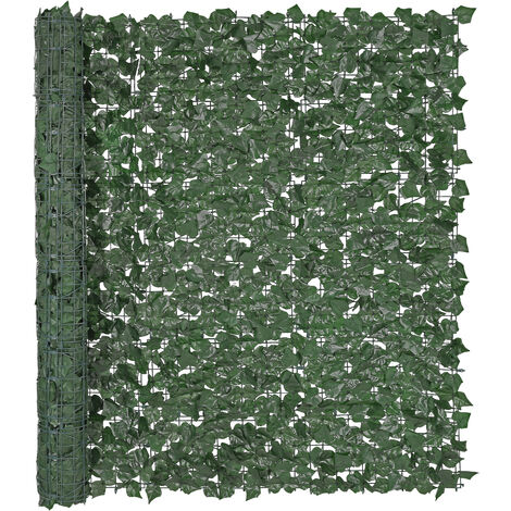 VEVOR Ivy Privacy Fence, 59 x 98 in Artificial Green Wall Screen ...