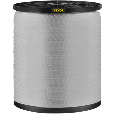 VEVOR 1250Lbs Polyester Pull Tape, 3153' x 1/2" Flat Tape for Wire ...