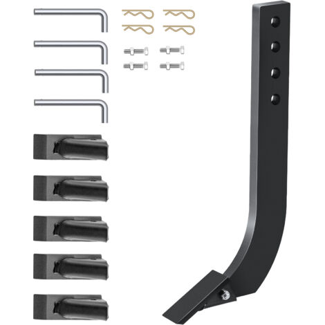 VEVOR Box Blade Shank, 18\'\' Scarifier Shank, 4 Holes Box Scraper ...