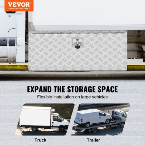 Semi trailer storage boxes store