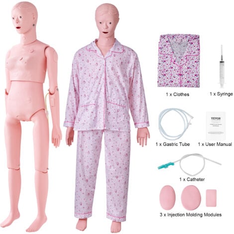 Mophorn Nursing Training Manikin, Female Life Size Demonstration Human ...