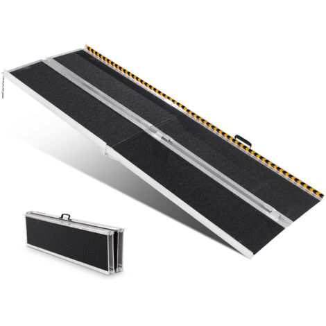 Mophorn Portable Wheelchair Ramp, 8 ft 800 lbs Capacity, Non-Slip ...