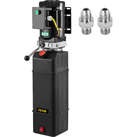 Mophorn Hydraulic Pump 4 Gallon Hydraulic Motor Hydraulic Lift Single ...