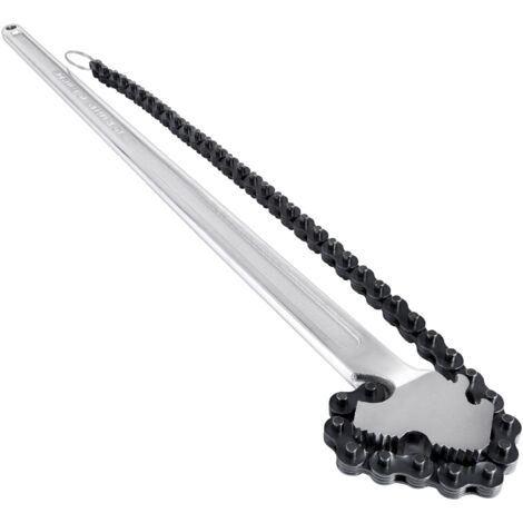 Mophorn 24 Inch Pipe Chain Wrench Heavy Duty 6.7 Inch Chain Wrench with ...