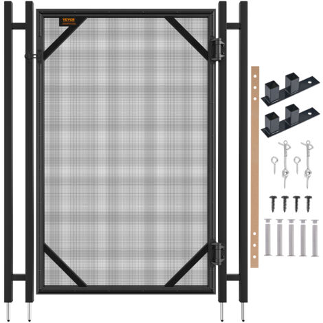 VEVOR Pool Fence Gate, 4 x 2.5 FT Pool Gate for Inground Pools, Pool ...