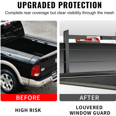 VEVOR Headache Rack, Alloy Steel Headache Rack, Truck Bed Mount Rack ...