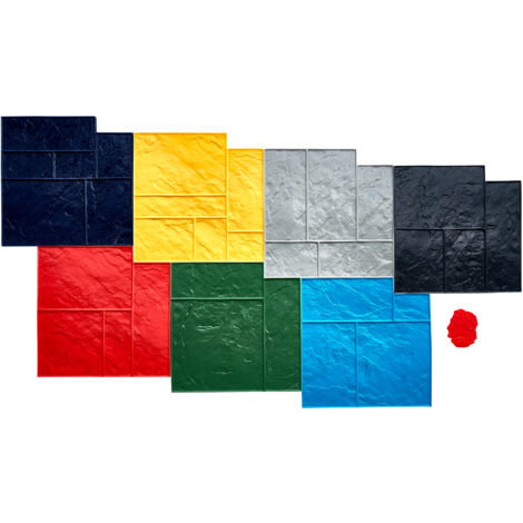 Concrete Stamps Concrete Texture Mat Polyurethane Cement Stamp ...