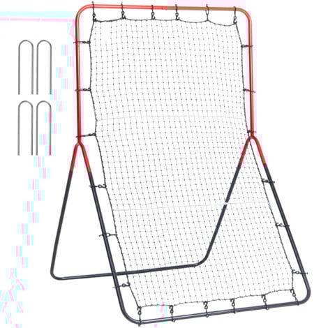 VEVOR Baseball And Softball Rebounder Net, 3 x 4.5 ft PitchBack ...