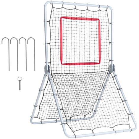 VEVOR Baseball And Softball Rebounder Net, 3.5 x 6 ft PitchBack ...