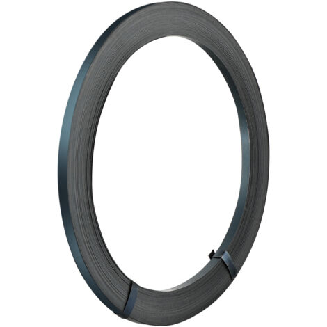 VEVOR Packaging Steel Strapping Roll, 330' Length x 1/2" Width x 0.016 ...