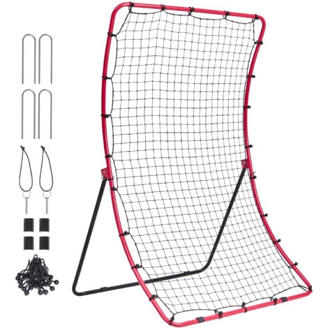 VEVOR Baseball And Softball Rebounder Net, 4 x 5.5 ft PitchBack ...