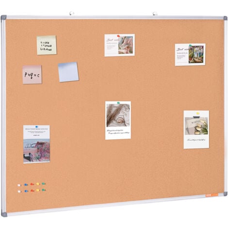 VEVOR 48"x36" Large Cork Board – Wall-Mounted Bulletin Board with Pin ...