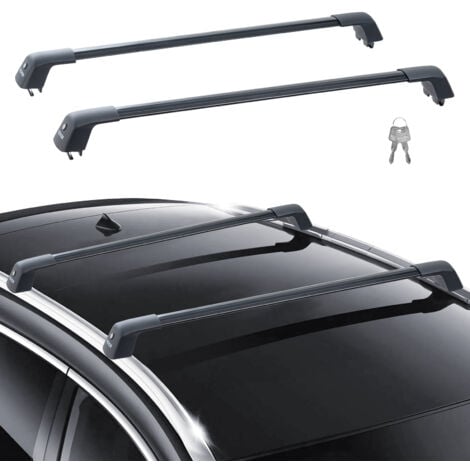 VEVOR Universal Roof Rack Cross Bars, Max 122.8 cm (48.4-inch) Aluminum ...