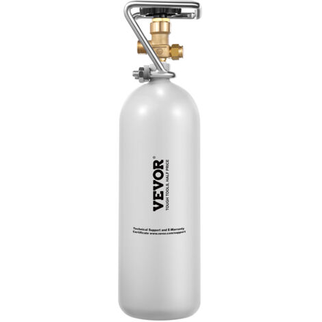VEVOR CO2 Tank, 4.41 lbs New Alloy Steel Cylinder, CO2 Air Tank with ...