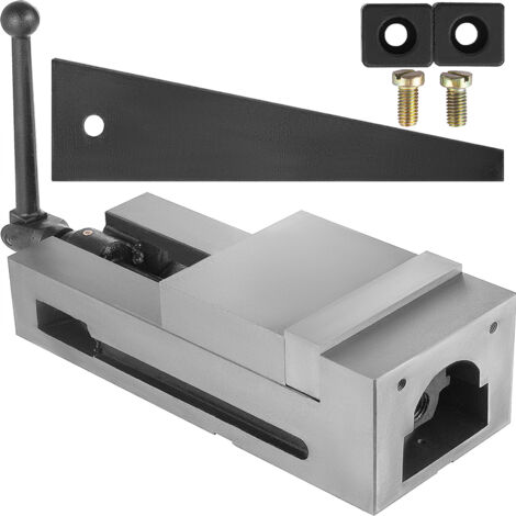 Mophorn Bench Clamp Vise 6 Inch Jaw Width High Precision CNC Fixed Jaw ...