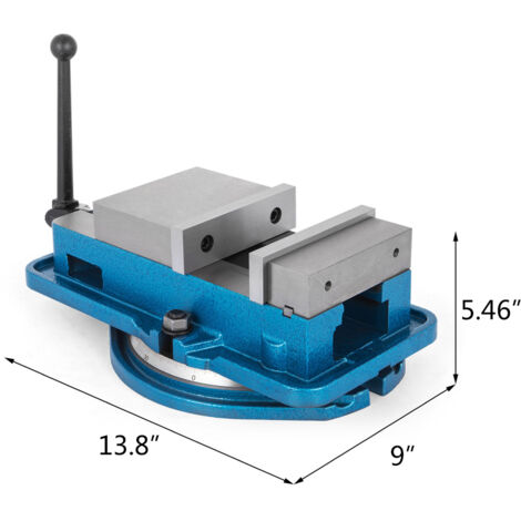 Mophorn 5 Inch Precision Milling Machine Vise, 360° Swivel Base, Accu ...