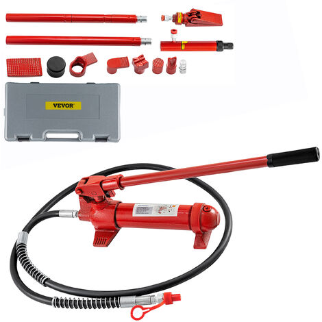 VEVOR 6 Ton Hydraulic Car Jack, 47.2 inch / 1.2 m Oil Tube Portable ...