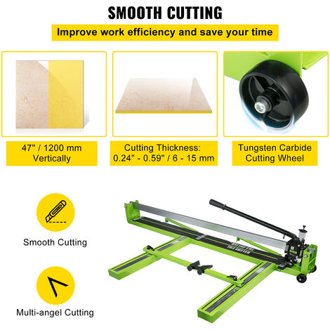 Mophorn Tile Cutter 47-Inch Manual Tile Cutting Machine Ceramic ...