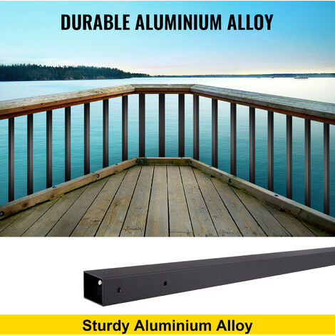 VEVOR Deck Balusters Metal Deck Spindles 101 Pack inch cm Aluminum ...