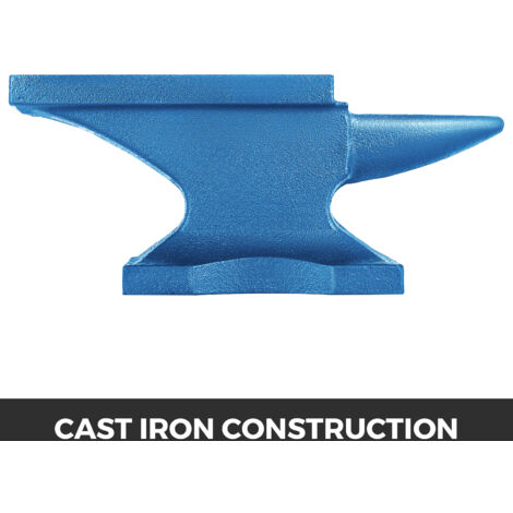 Mophorn Single Horn Anvil 25Lbs/11Kg Cast Iron Forge Tool - Rugged ...