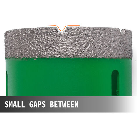 Mophorn 5-Piece Diamond Hole Saw Set M14 25/40/45/50/68MM Drill Bits ...