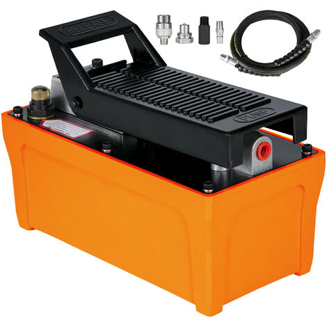 10000 Psi Air Hydraulic Jack Foot Pump Rotary Lift Professional Porta ...