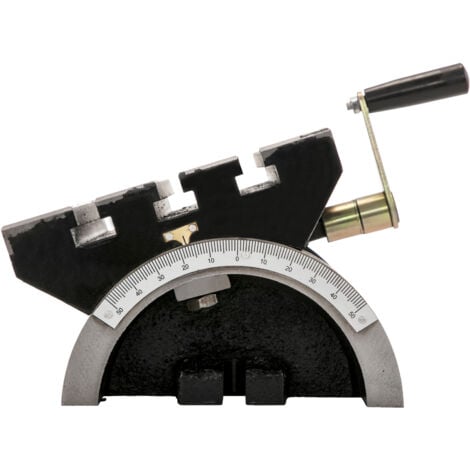 Mophorn 10"x7" Tilting Milling Table, Adjustable 0-80° Swivel Angle ...