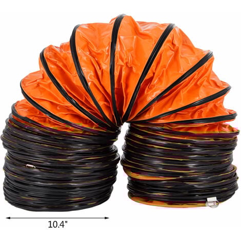 Mophorn 10m/32ft PVC Flexible Duct Hose for 300mm/12 Inch Diameter ...