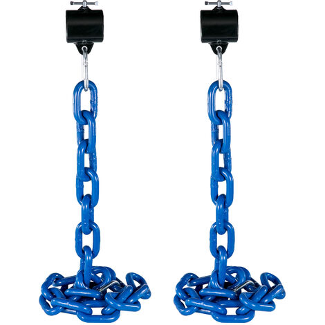 VEVOR 1 Pair Weight Lifting Chains 44LBS, Weightlifting Chains With ...