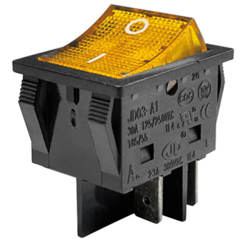 JD03-A1 Wippschalter 4Pin 250V 30A Orange